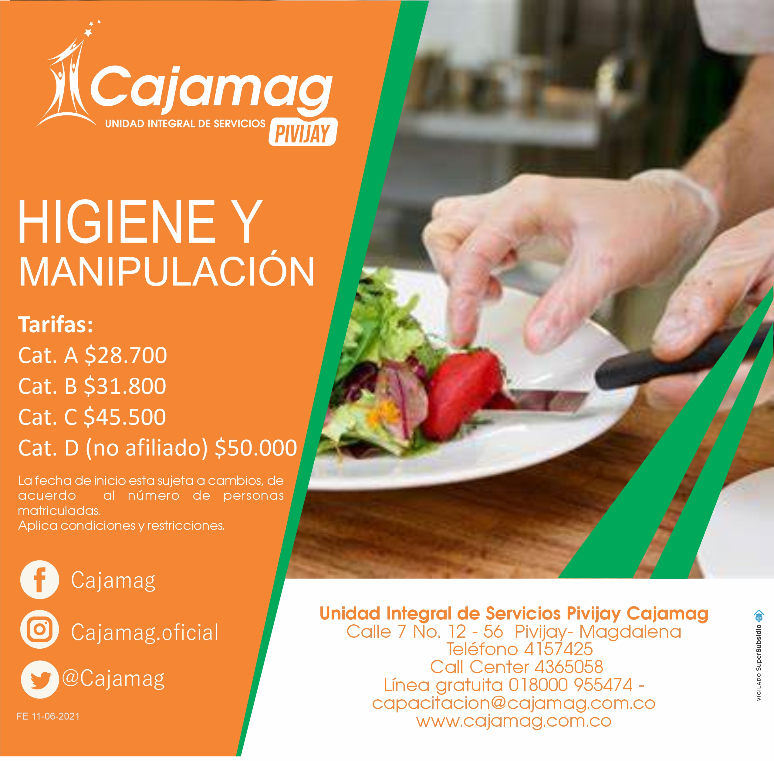 Cursos Virtuales en Pivijay, Magdalena - Cajamag