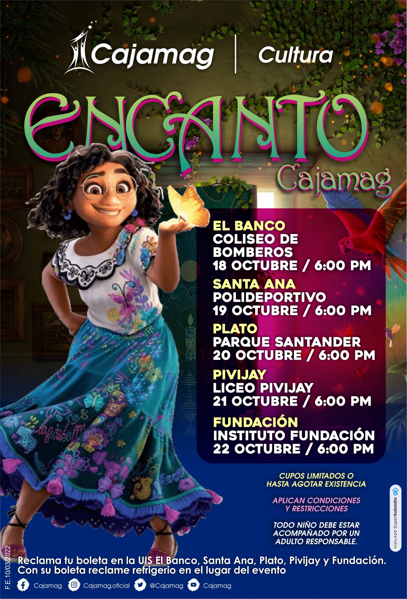 Cultura Cajamag - Show Encanto - Cajamag