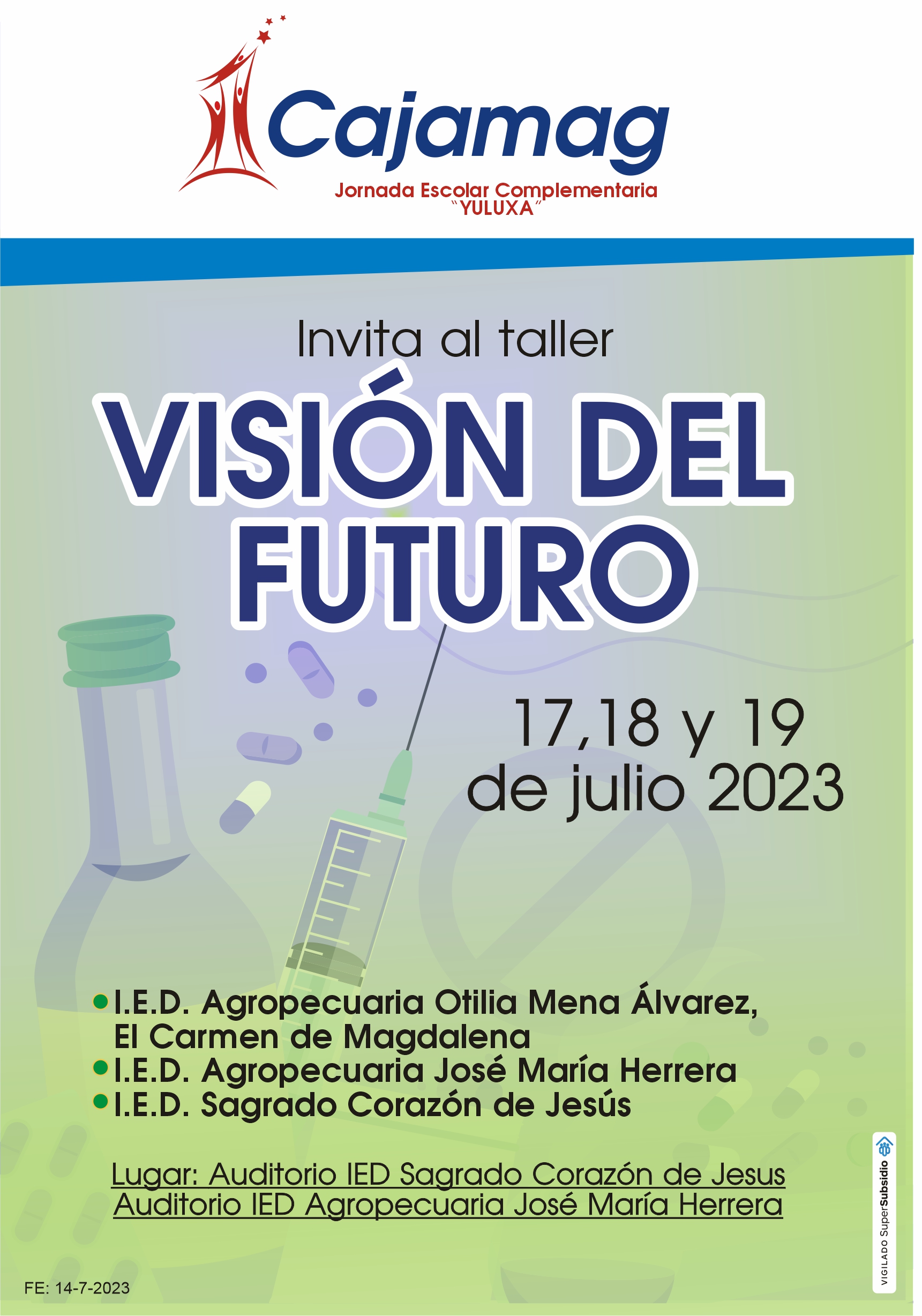Taller visión del futuro - Cajamag